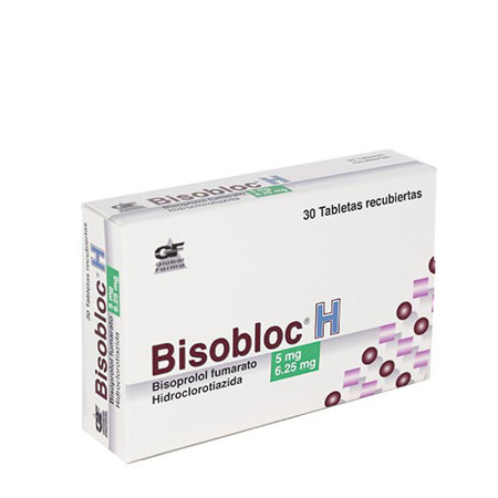 SIGO - Bisoprolol/Hct Bisobloc 5mg/6,25mg X 30 Tab.