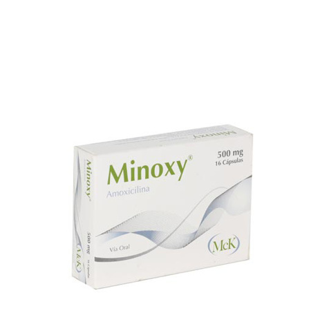 SIGO - Amoxicilina Minoxy Cap. 500Mg X16