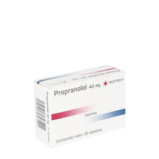 SIGO - Propanolol Tab. 40Mg X20 Biotech
