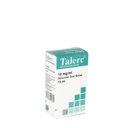 SIGO - Cetirizina Talerc Gts. 10Mg/Ml X15Ml