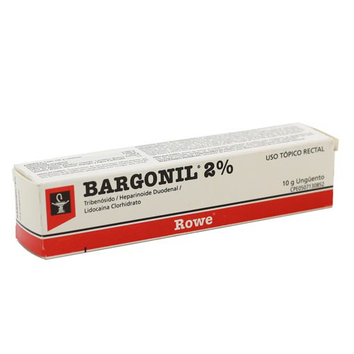 SIGO - Tribenósido + Heparinoide + Lidocaína Bargonil X 10 Gr Ung.