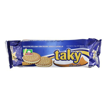 SIGO - Galleta De Vainilla Taky 240 Gr.