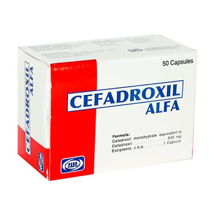 SIGO - Cefadroxilo Cap. 500Mg X10 Alfa