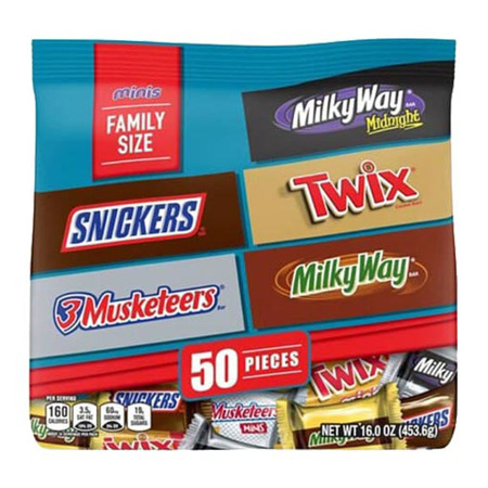 SIGO - Chocolate Mini Mix Variety Family Size 50 Und 453,6 Gr