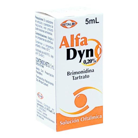 SIGO - Brimonidina Alfadyn Sol. Oft. 0.20% X5Ml