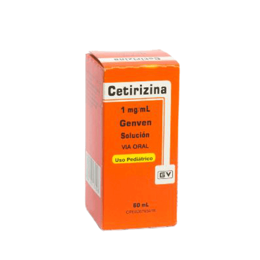 SIGO - Cetirizina Celay Jbe. Ped. 5Mg/5Ml X100Ml