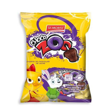 SIGO - Chupeta Choco Zoologico St.Moritz 90 Gr.