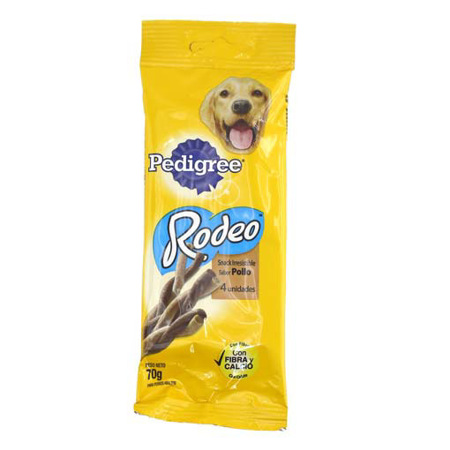 SIGO - Snack Rodeo De Pollo Pedigree (4 Unidades).