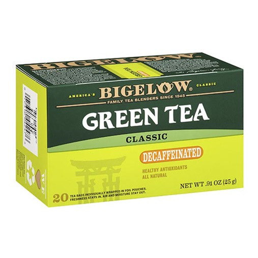SIGO - Te Verde Descafeinado Bigelow (20 Unidades).