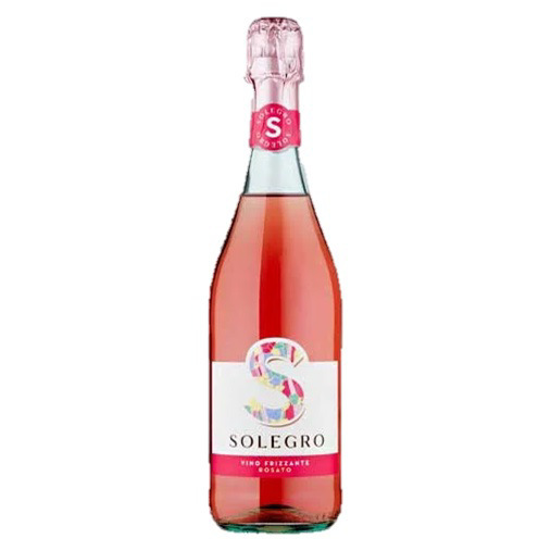 SIGO - Vino Rosado Frizzante Solegro 0,75 L.