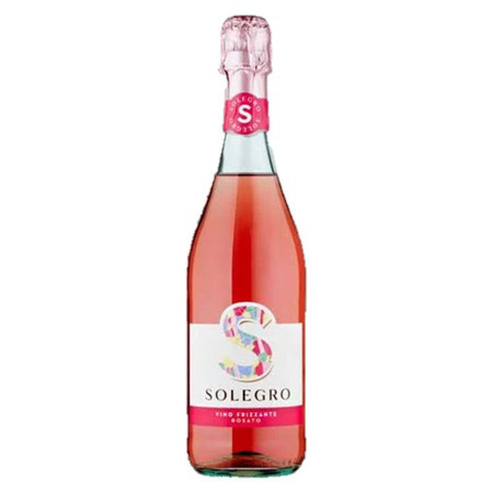 SIGO - Vino Rosado Frizzante Solegro 0,75 L.