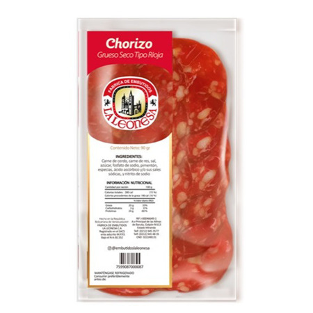 SIGO - Chorizo Seco Tipo Rioja La Leonesa 90G.