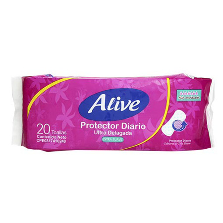 SIGO - Protector Diario Alive 20 Und