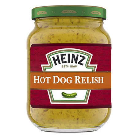 SIGO - Aderezo Hot Dog Relish Heinz 296Ml