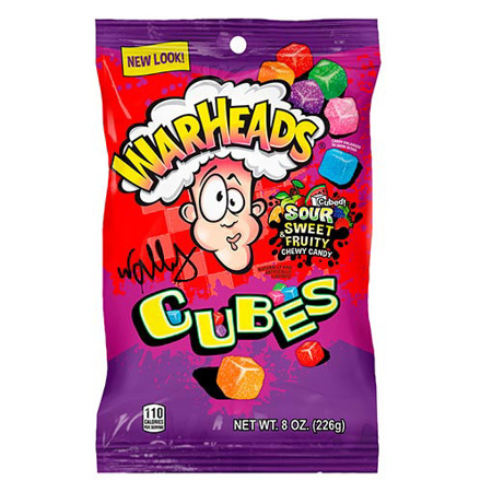 SIGO - Caramelo Masticable Warheads Cubes 226Gr