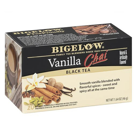 SIGO - Te Negro Bigelow Vainilla Chai 46Gr 20Und