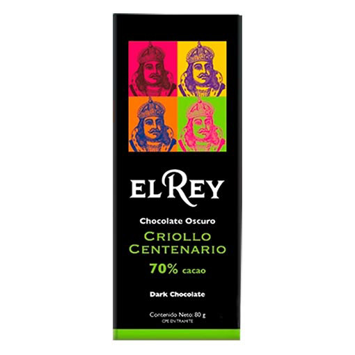 SIGO - Chocolate Centenario 70% El Rey 80 Gr.