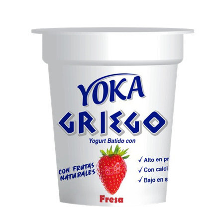 SIGO - Yogurt Griego Fresa Yoka 150 Gr.