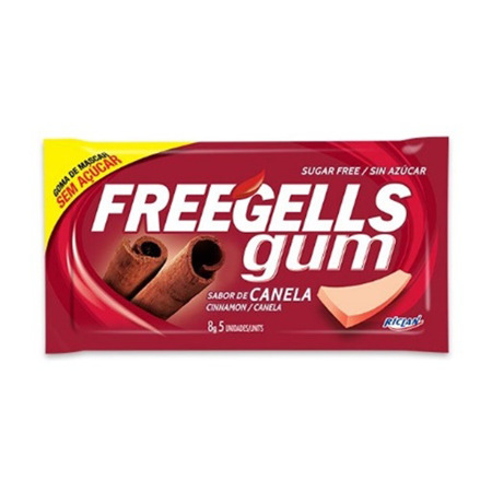 SIGO - Chicle Freegells Canela 8 Gr