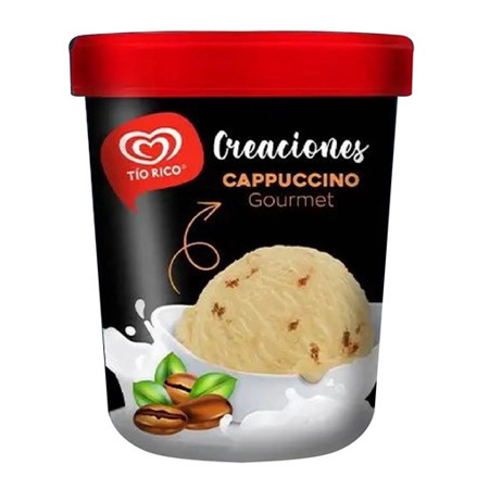 SIGO - Helado Tio Rico Cappuccino Gourmet 700Ml